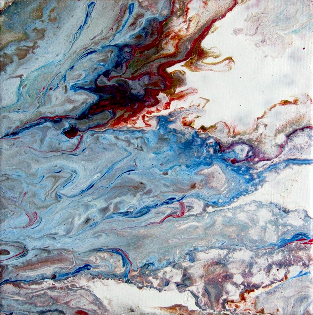 ENVIRONMENTAL SERIES Abstract art of Environmental Issues - Turquoise Tree