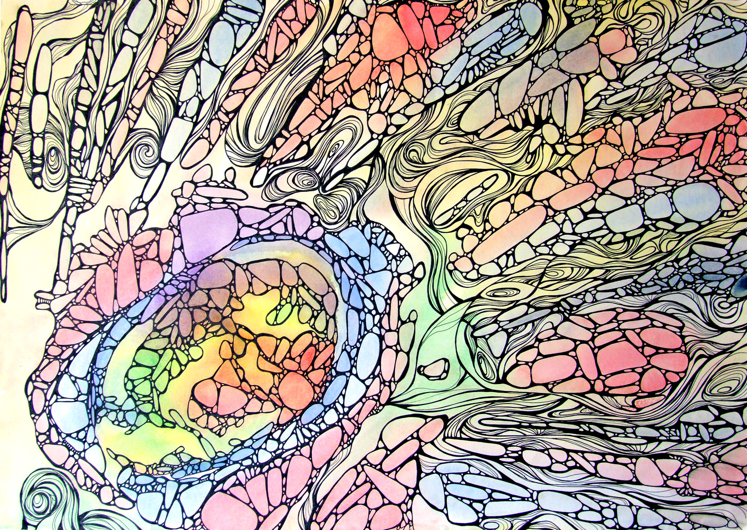 STONE SERIES Product and environment surface designs - Turquoise Tree